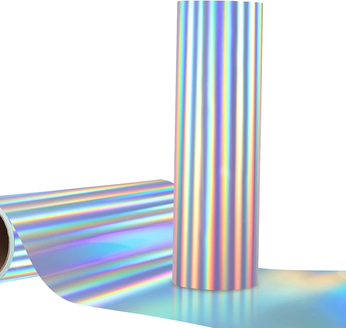 Vinil adhesivo metálico color plata tornasol – Scrapfer