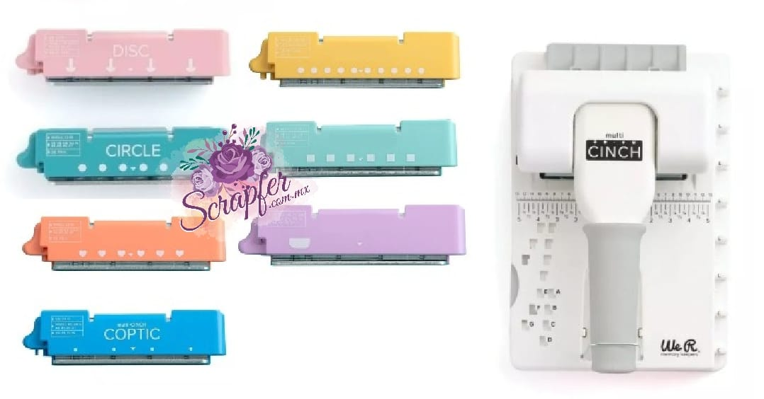Combo Multi Cinch Engargoladora Perforación – Scrapfer